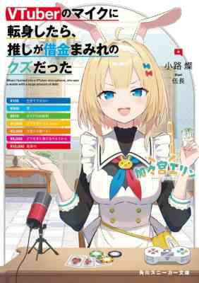 Top 5 Light Novel Like VTuber no Mic ni Tenshin Shitara, Oshi ga Shakkin Mamire no Kuzu datta ...